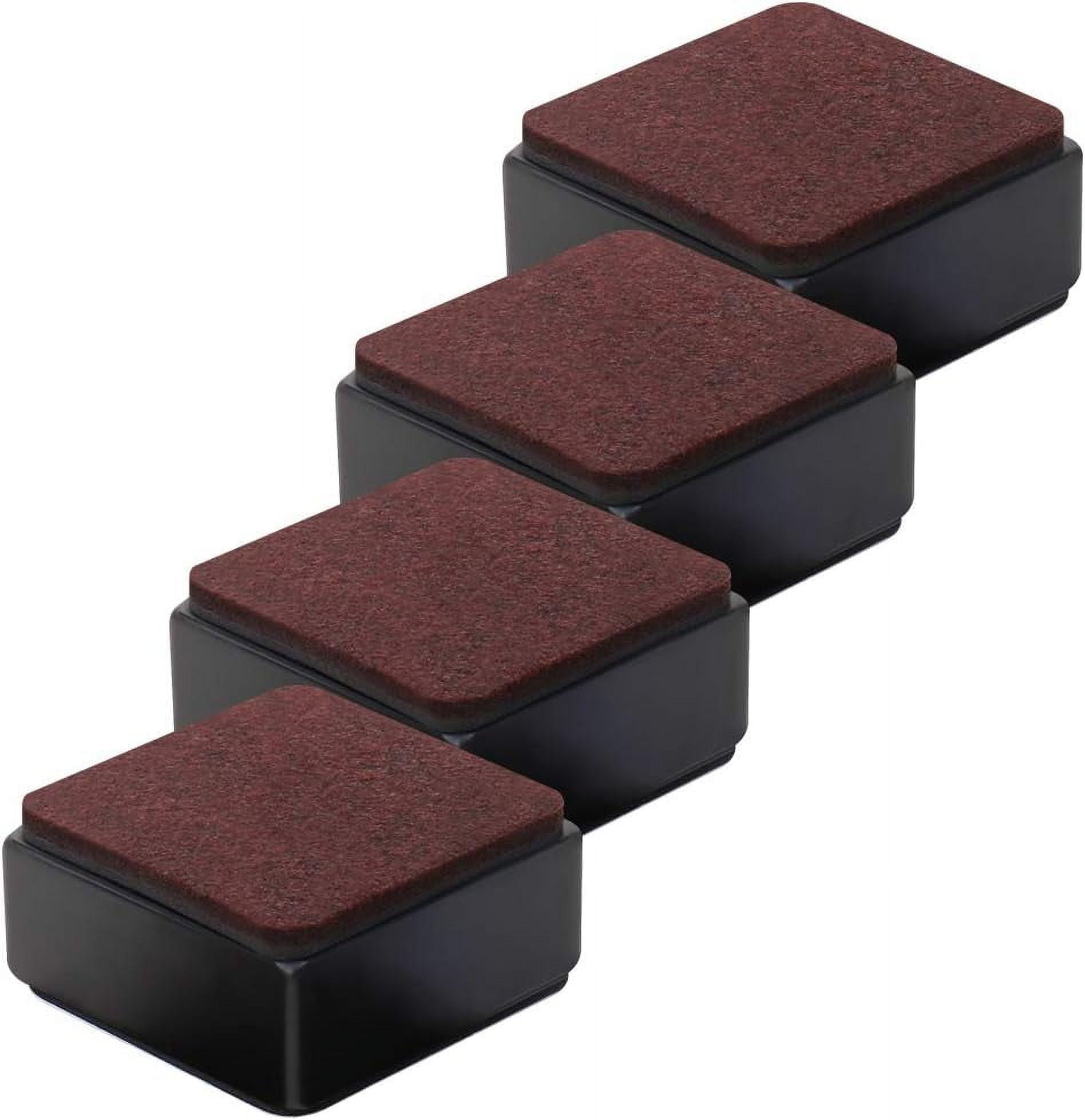 30mm Furniture Risers, 60mm Diameter Self-Adhesive Heavy Duty Bed ...