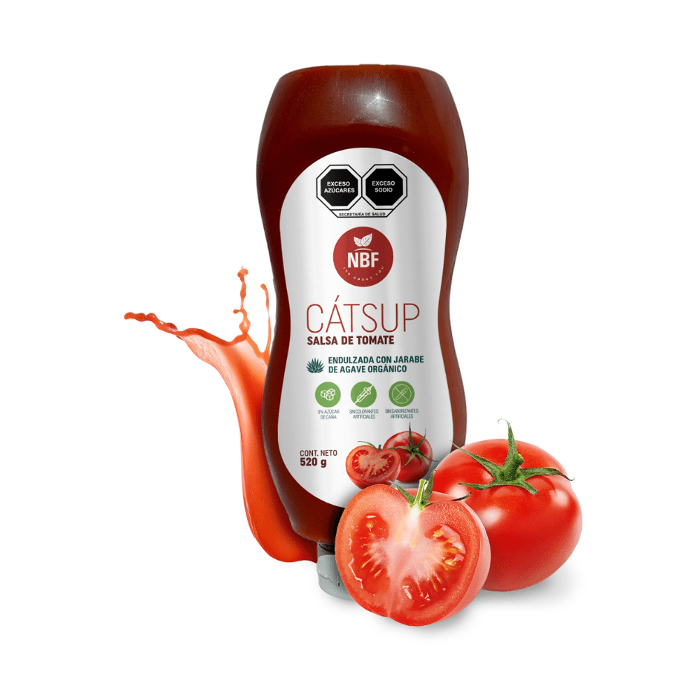 Catsup sin azucar de caña 520gr NB FOODS Sin azúcar de caña | Bodega ...