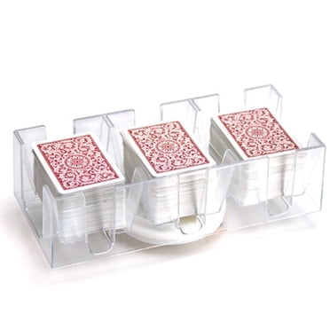 Dual (2) Deck Revolving Card Tray - Walmart.com