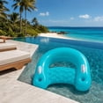 BZPIZ Inflatable Pool, Floating Sofa 4 in 1 Sun Tan Tub Sunbathing Pool ...