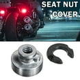 ALLTIMES Metal Seat Nut for Harley for Wide Glide for Sportster with 1/ ...