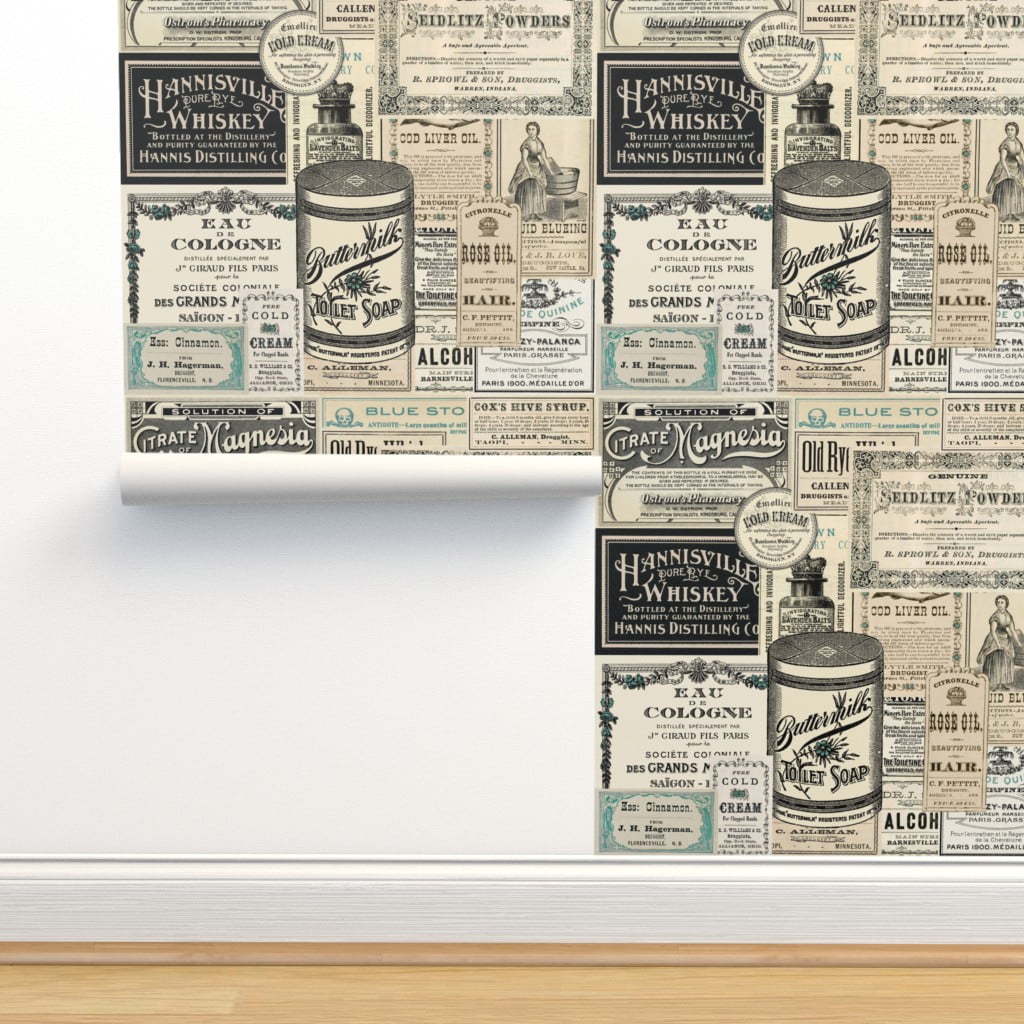 Vintage French Wallpaper