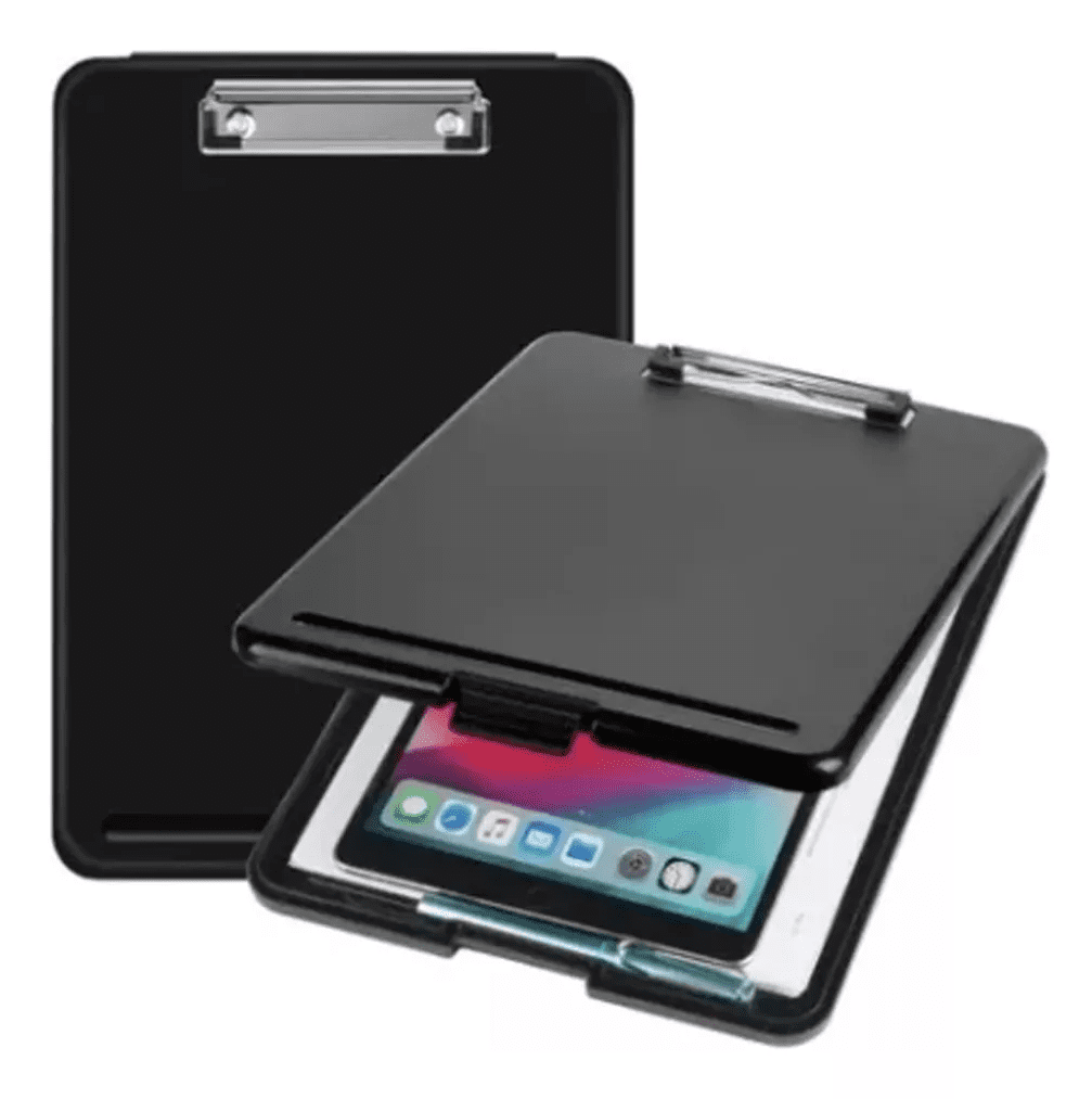 Portapapeles Papeleta Almacena Papeles Tabla De Clip Carta Negro ...