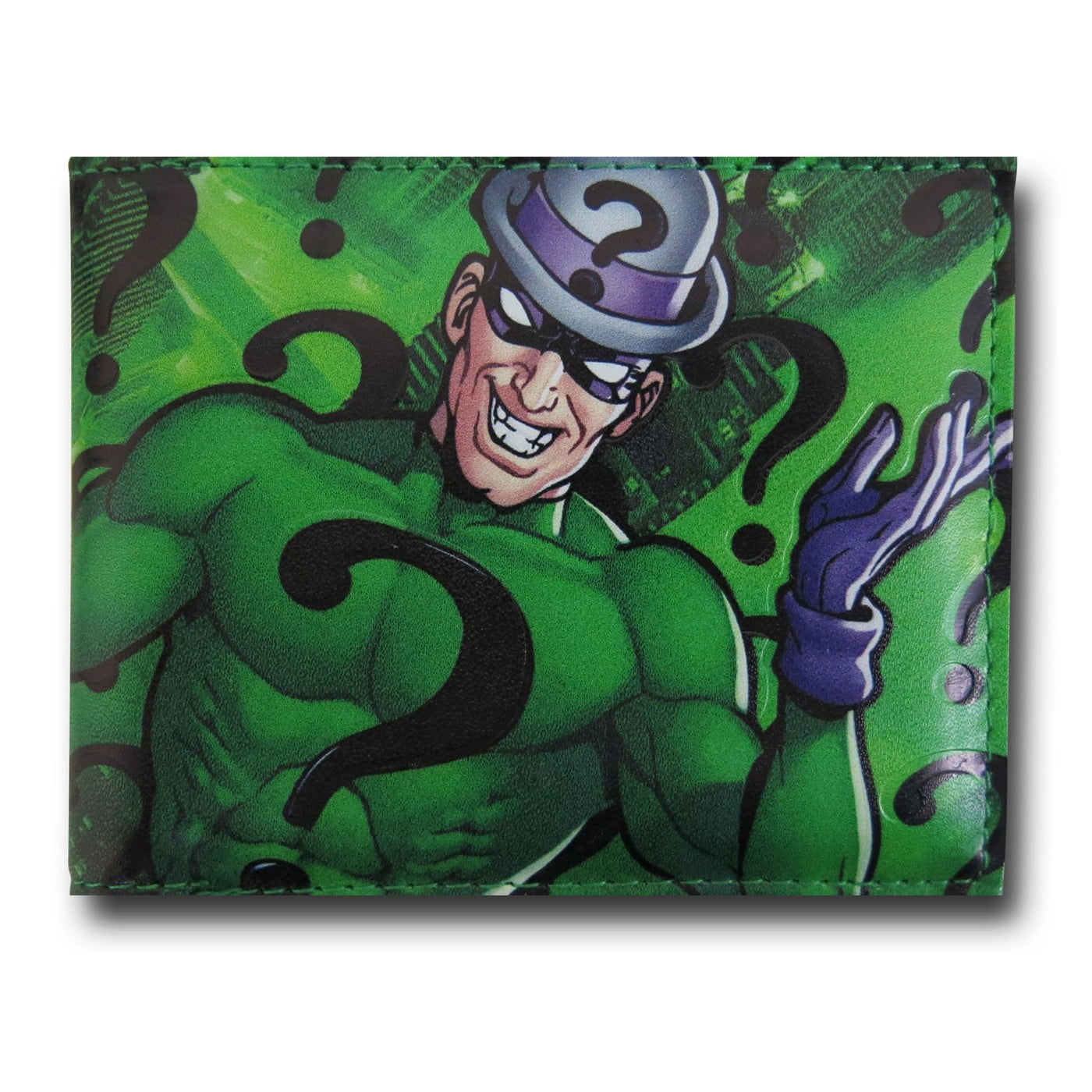 Riddler Sublimated Question Marks Wallet - Walmart.com