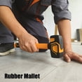 Multifunctional rubber hammer tile soft rubber percussion hammer square ...