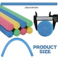 Blue Foam Pool Noodles-Multicolor Floating Foam Tube, 60 Inch Hollow ...