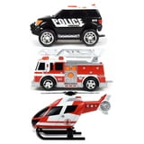 Maxx Action Mini Realistic Fire Rescue Playset with Lights & Sounds ...