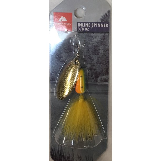 Ozark Trail 3/8 oz Fire Tiger Inline Spinner - Walmart.com