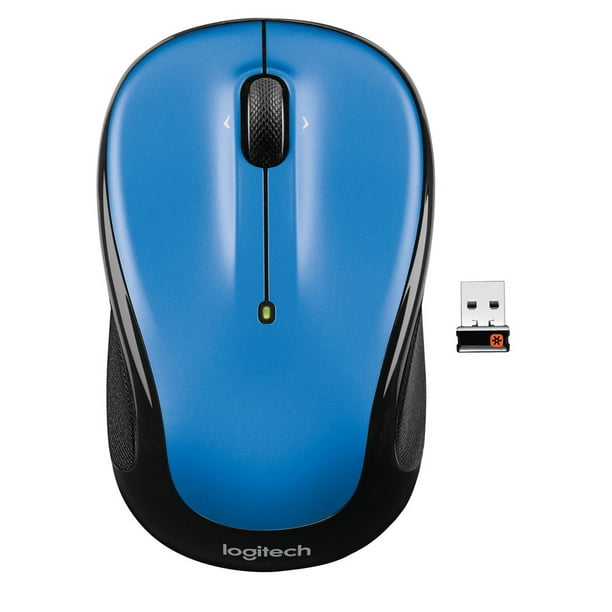 Logitech Compact Wireless Mouse, Blue - Walmart.com