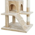 ZENY 53" Cat Tree Multi-Levels Condos Scratching Post Tower Play House ...