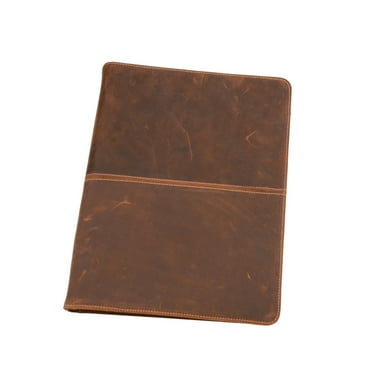 Piel Leather Three-Ring Binder Folder - Walmart.com