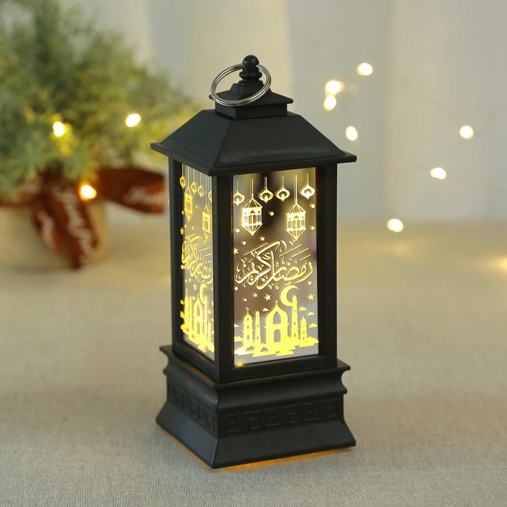 Mini Lantern with LED Star - 5 Inch Tall, Warm White Star Light ...