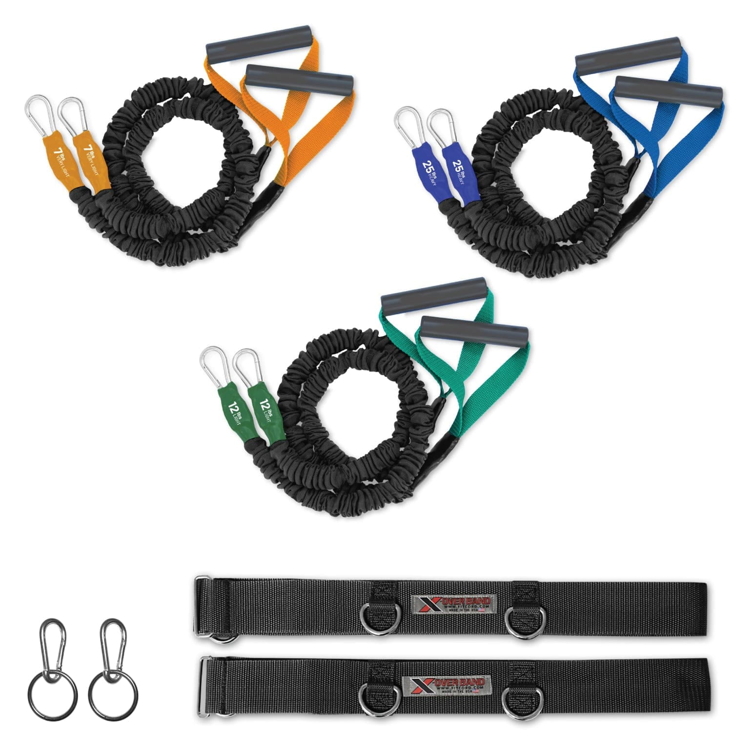 X-Over Cable Crossover Cord Home Gym Bundle- Intermediate 2 - Walmart.com