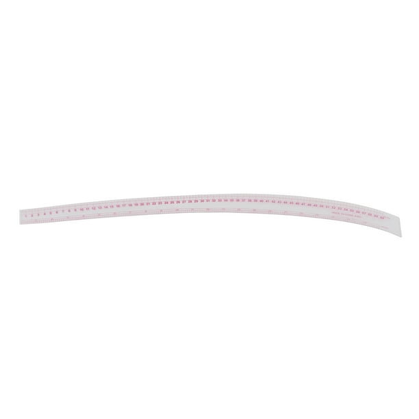 Plastic Sewing Design Ruler, Plastic 60cm Long Clothing Measuring Ruler ...