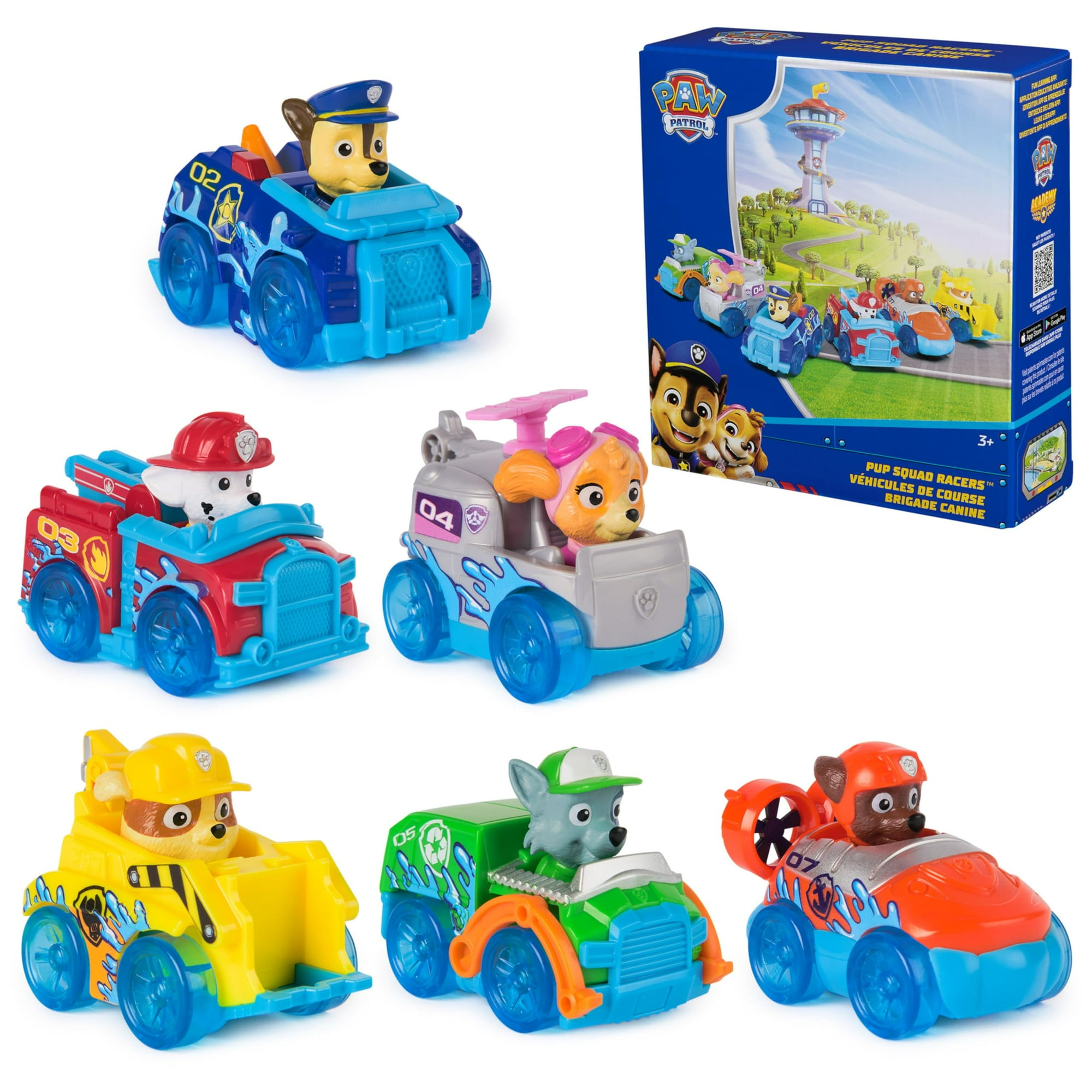 Click here for Toy Paw Patrol Pup Squad Racers 6-Pack W/ Chase  M... prices