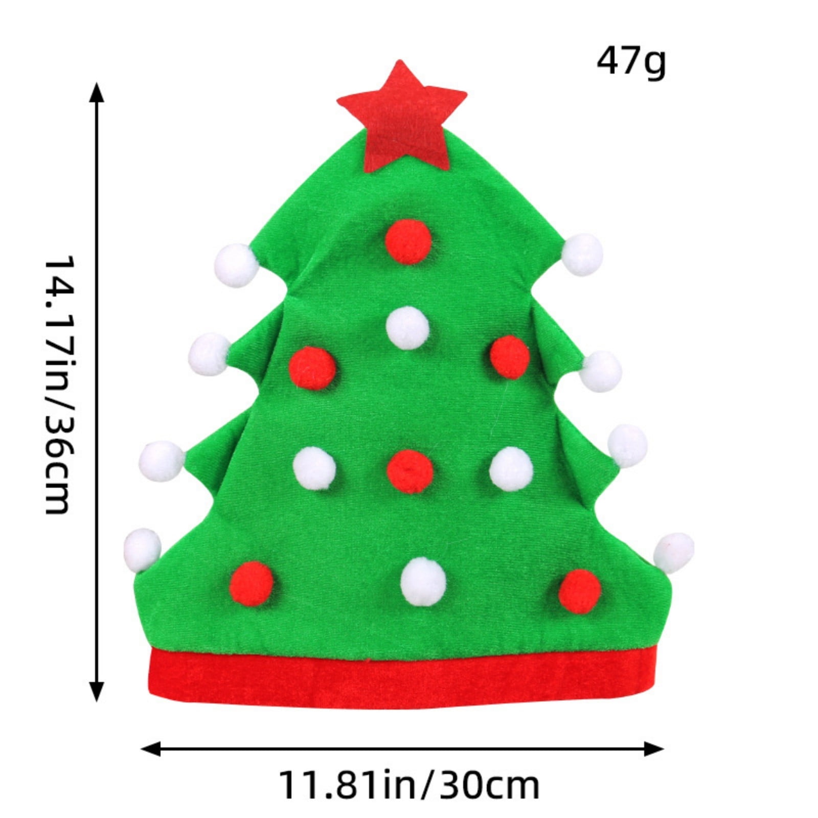 Click here for Jjkbvclo Green Christmas Tree Hat， Funny Christmas... prices