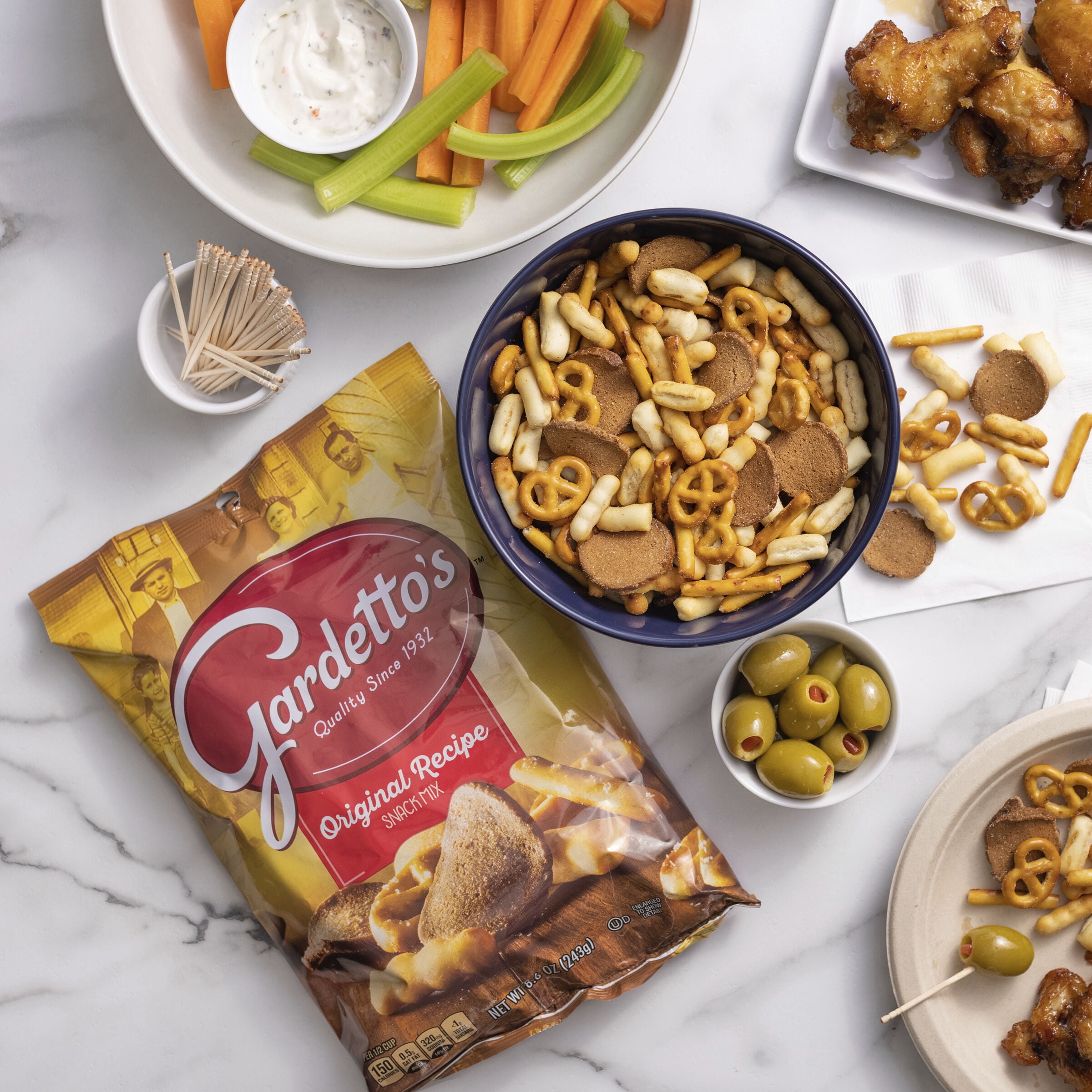 Gardettos Original Recipe Snack Mix ، 8.6 البحرين | Ubuy