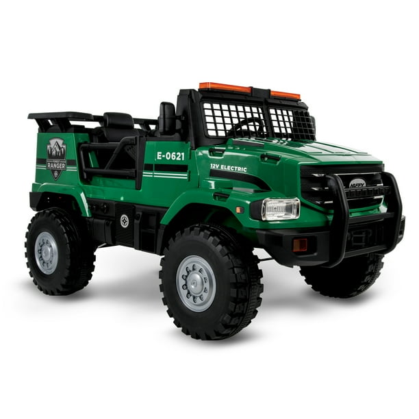 Huffy 12 Volt Forest Ranger Utility Truck Battery Powered 2-seat Ride ...