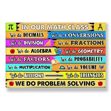 Calculus Formula Poster Math Poster Classroom Educational Poster (1 ...