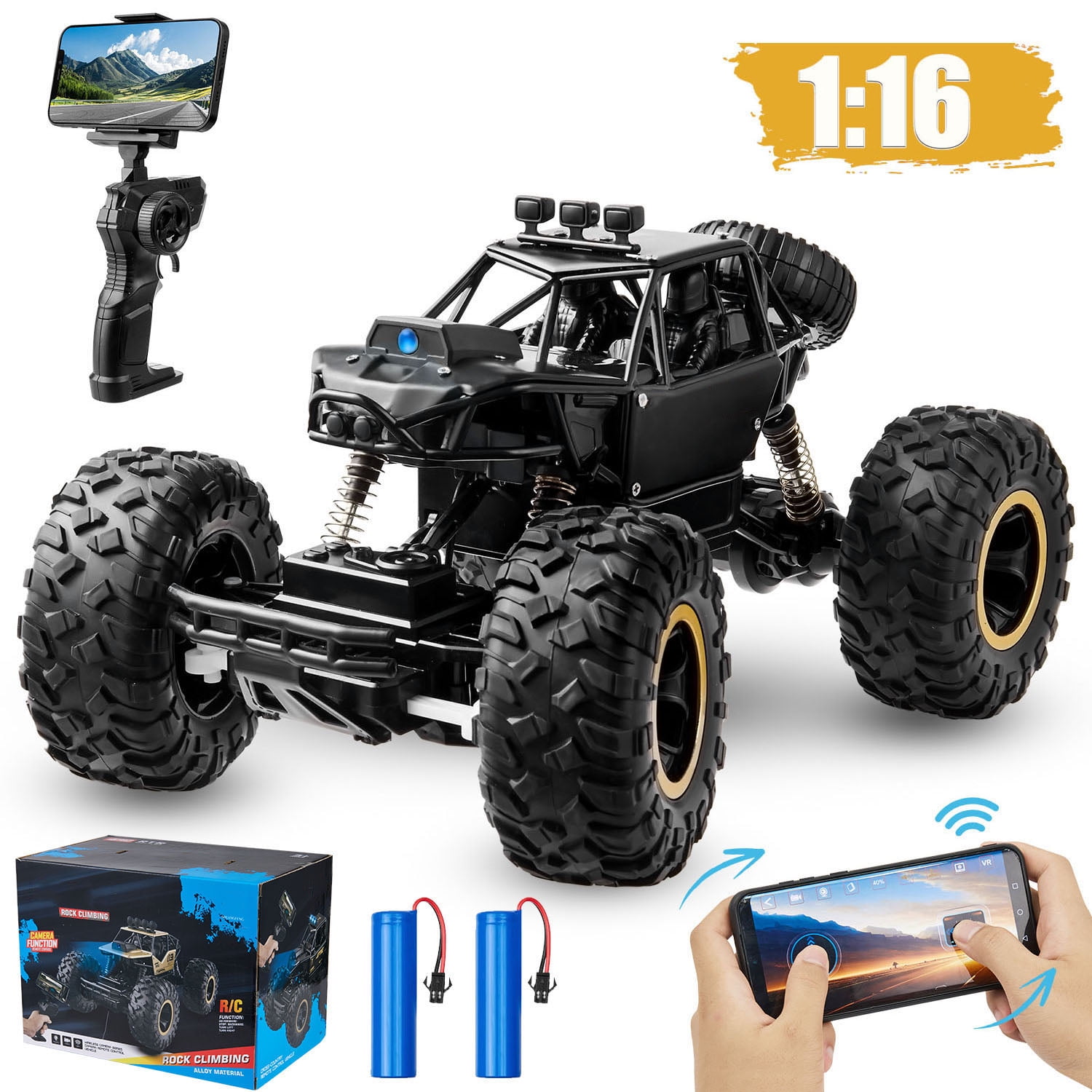 Click here for Lictin Rc Car With 1080p Fpv Camera  2.4ghz Off-Ro... prices
