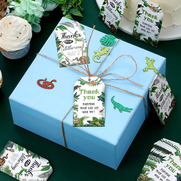 Reptile Birthday Favors