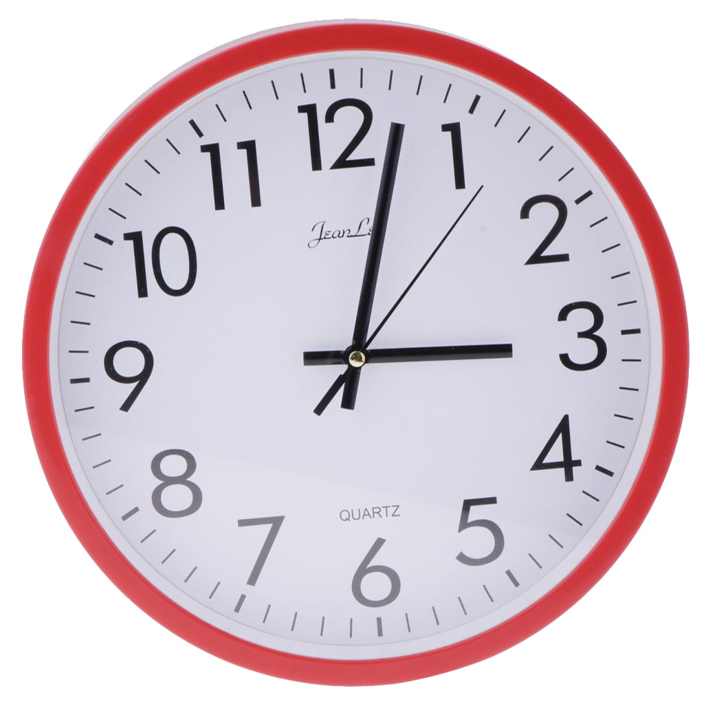Buy Silent Universal Round Wall Clock - AA Btery Opered - Colorful ...