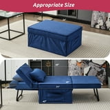 Litbird Folding Ottoman Sofa Bed, Convertible Chair 4 in 1 Multi ...