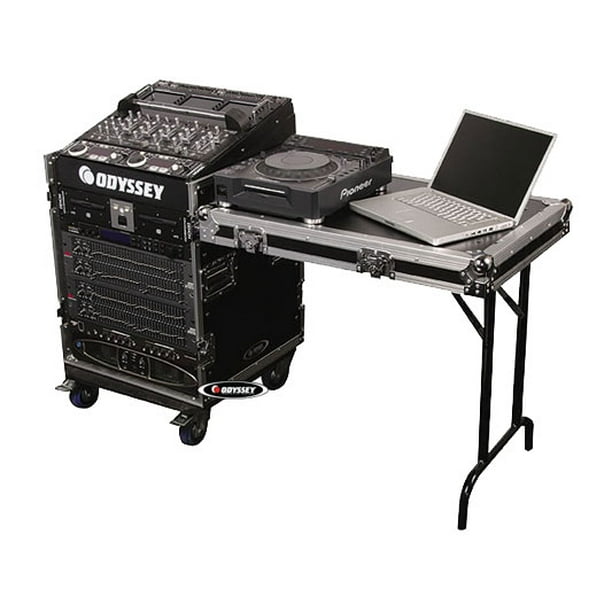 Odyssey Cases FZ1112WDLX New Ata Combo Rack DJ Pro Audio Case W/ 12 X ...