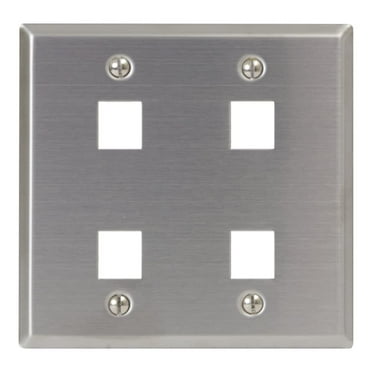 2C-2D Double Gang Flip Cover, Gray - Walmart.com