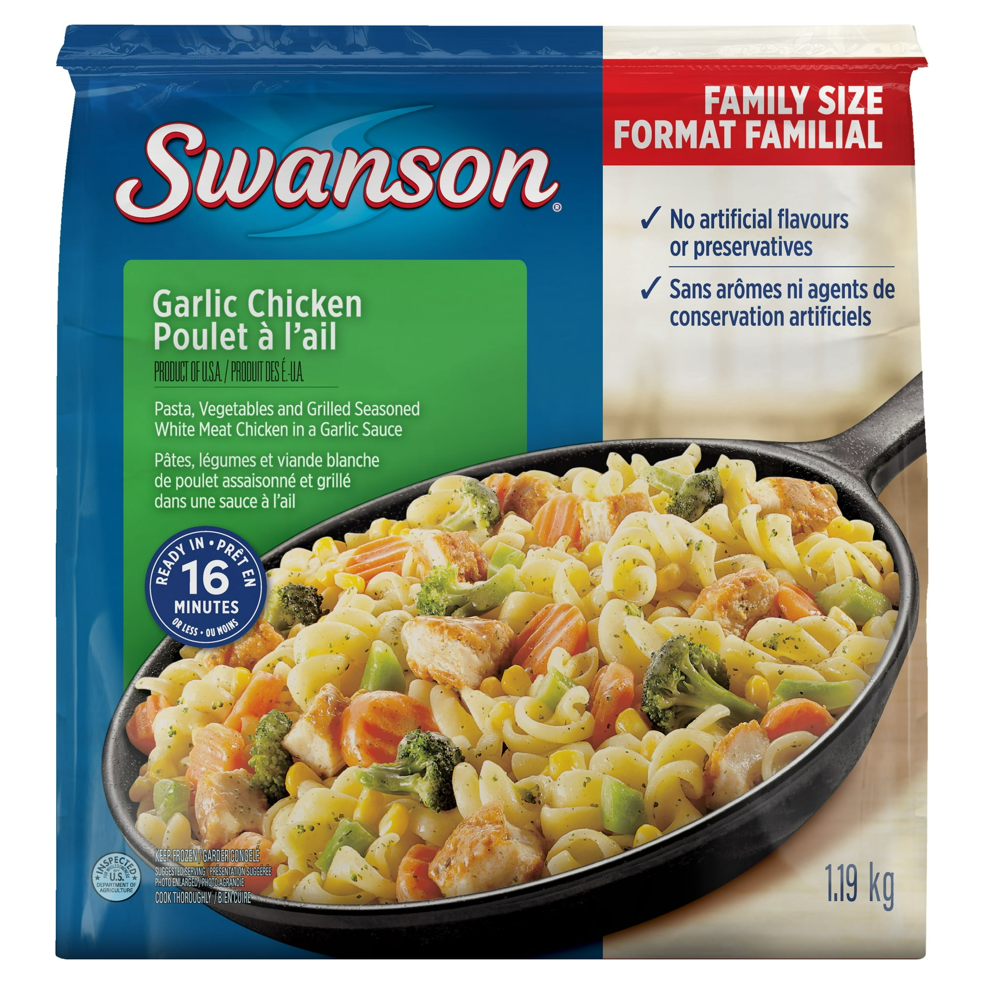 Click here for Swanson Swanson Garlic Chicken: Family Frozen Meal... prices