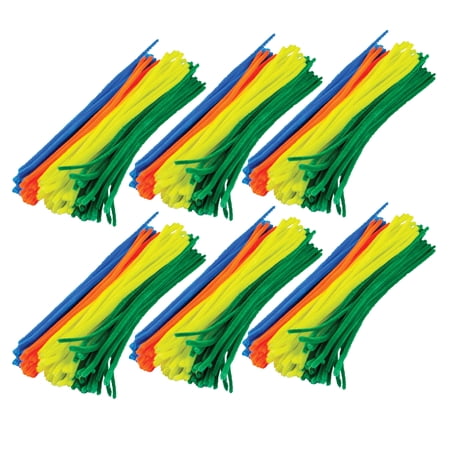 STEM Basics: Pipe Cleaners, 100 Per Pack, 6 Packs - Walmart.com ...