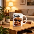 11Oz Stylish Ceramic Coffee Mug Printed with Cool Sunglasses Wearing ...