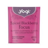 Yogi Tea Spiced Blackberry Focus, Black Tea, Wellness Tea Bags, 6 Boxes ...