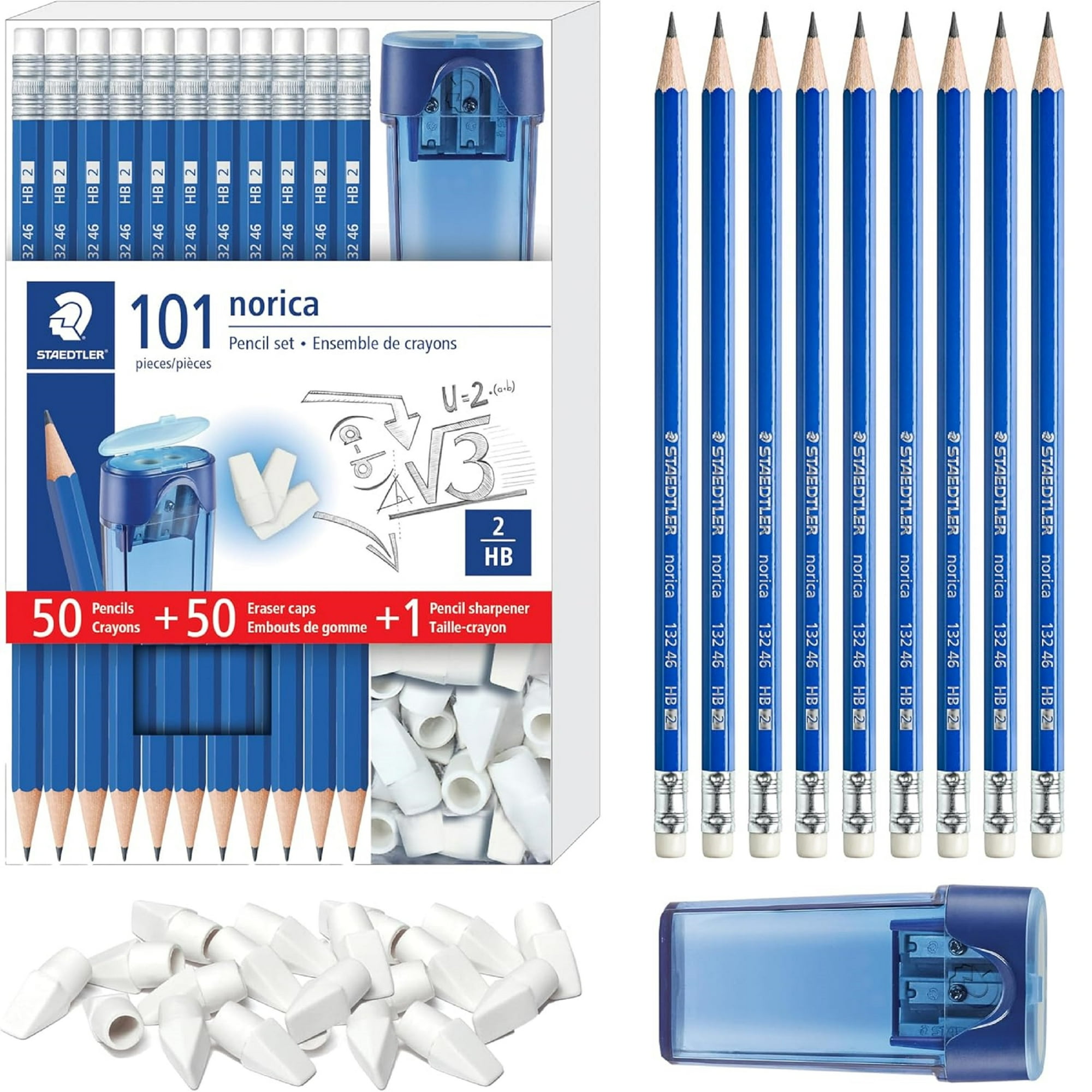 Click here for Staedtler Norica Pencil Set - 50 Pre-Sharpened #2... prices