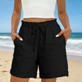 Eagokdc Breathable Shorts for Women Cargo Fashion Casual Elastic Waist ...