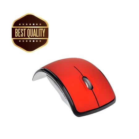 Update New Folding Mouse 2.4GHz Arc Touch Wireless Mouse Foldable ...