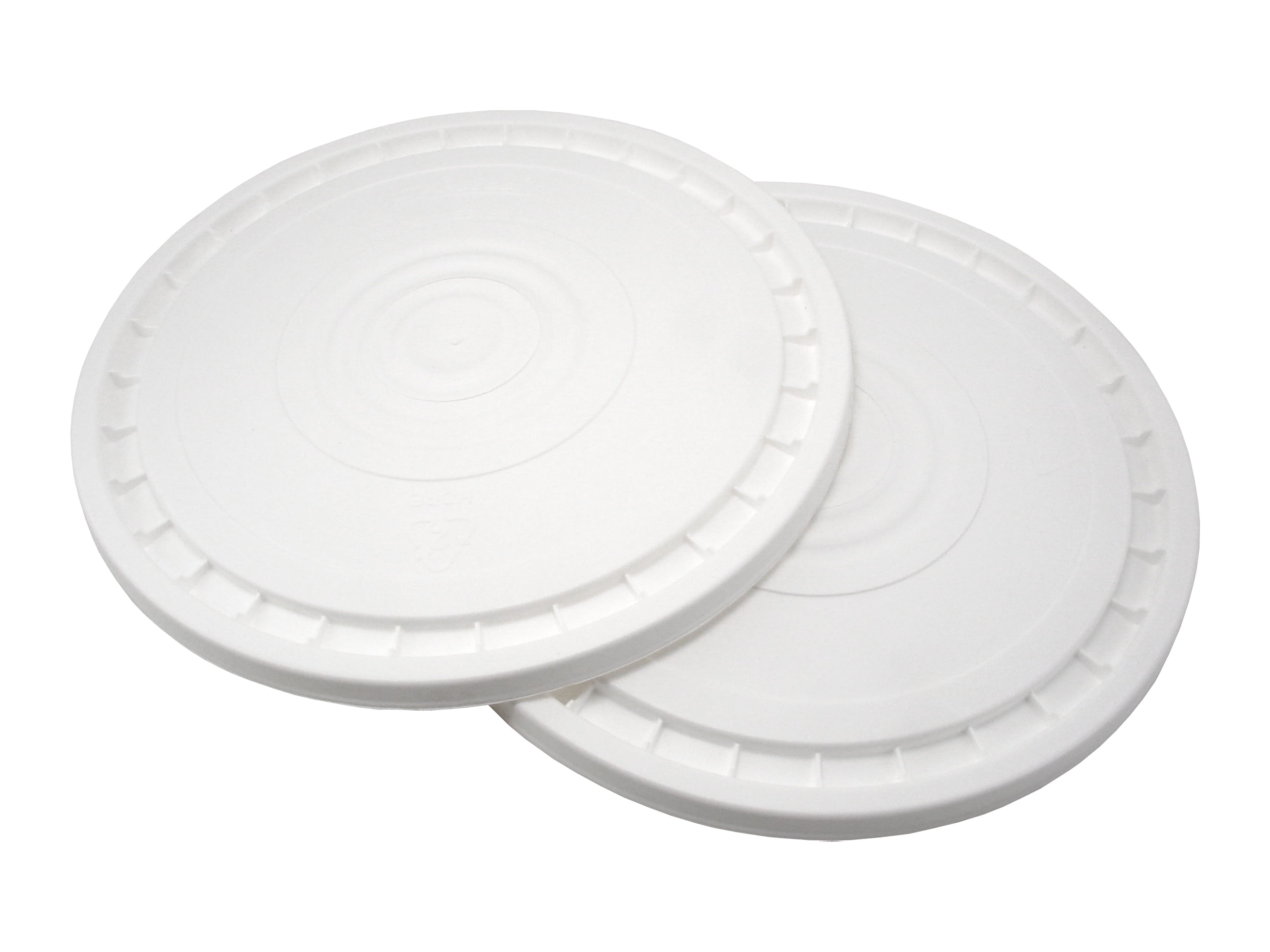 Poly Farm Easy Access Snap On Lids for 5 Gallon Buckets (fits Most 3.5 ...