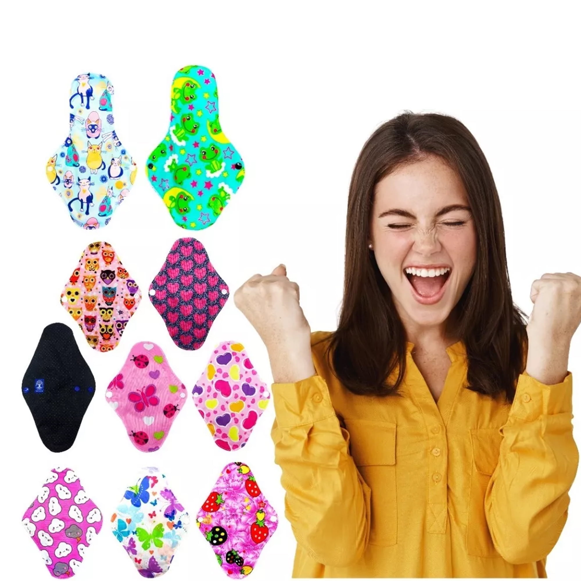 Toallas Femeninas Sanitarias de Tela Reutilizables Ecobaby Original ...