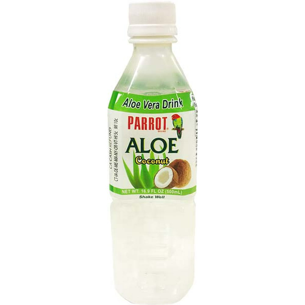 Parrot Aloe Vera Drink Coconut 169 Fl Oz 20 Ct