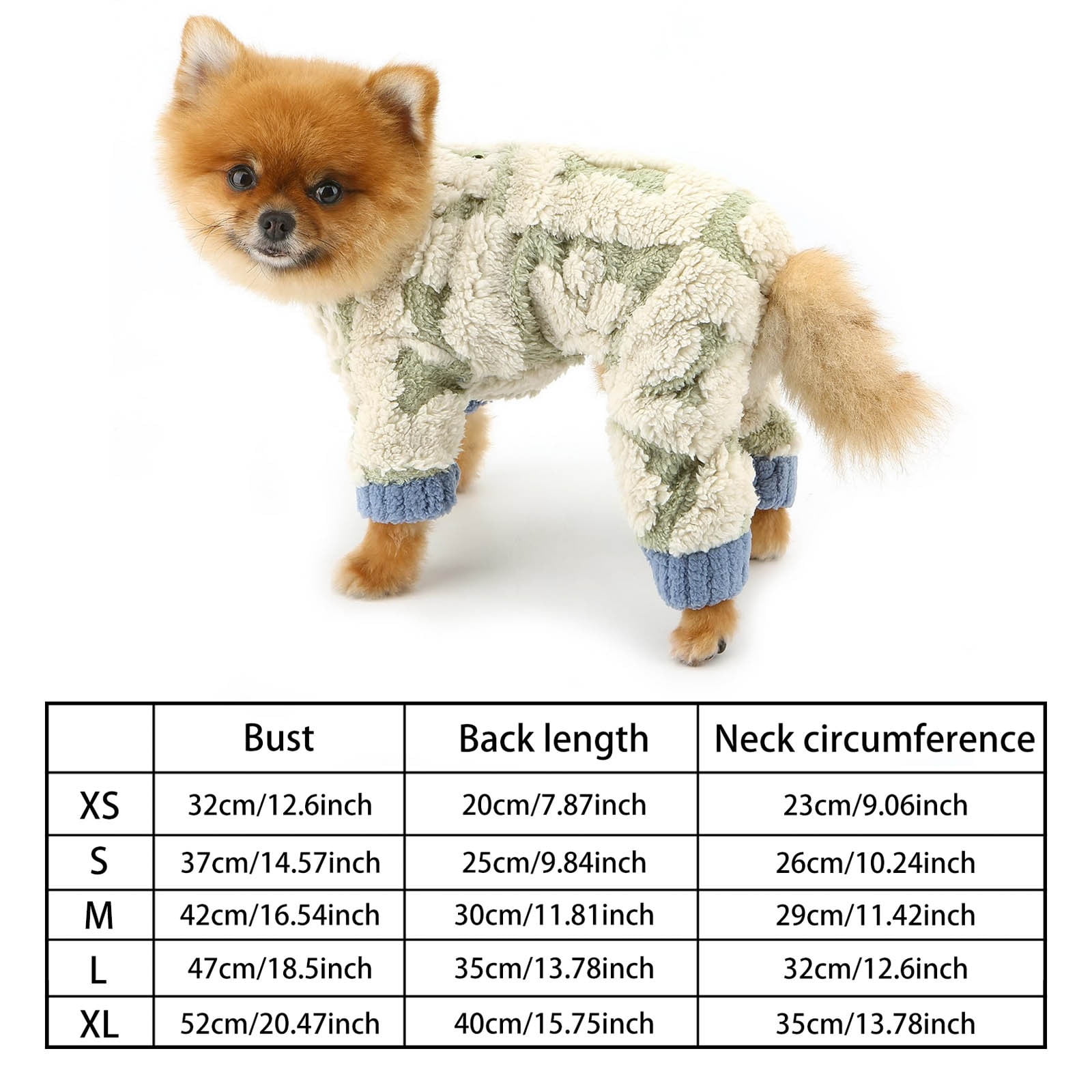 Click here for Ltdhehe Fleece Dog Pajamas For Small Dog Cozy Pet... prices