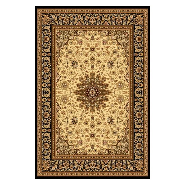 Dynamic Rugs YA352800190 Yazd 3. 3 x 5. 3 2800-190 Rug - Cream-Black ...