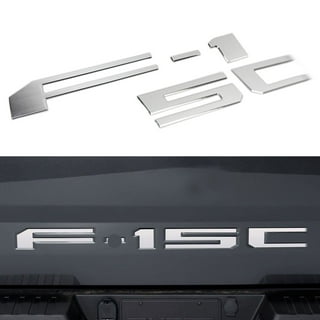 Chrome BDTrims Chrome Bumper Letters For 1991-1996 Corvette C4 - Raised ...