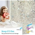 Sanmadrola 17.7''x78.7'' Window Privacy Film Window Vinyl Glass ...