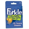 Farkle Double-Sided Score Sheets, 75 Per Package for Ages 8 and Up ...