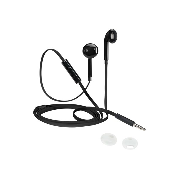 iStore Classic Fit - Earphones with mic - ear-bud - wired - 3.5 mm jack ...