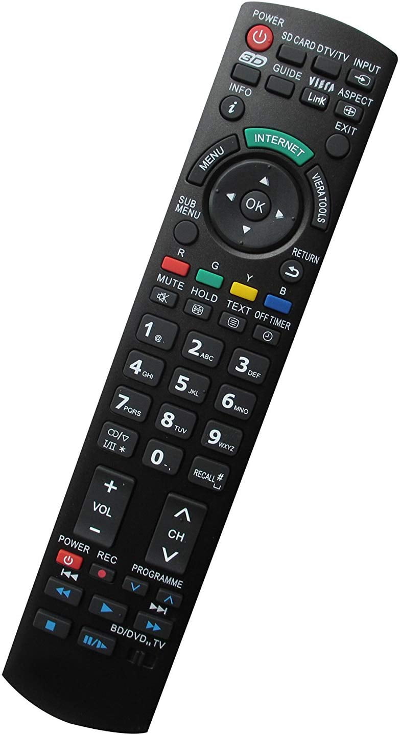Universal Replacement Remote Control Fit for Panasonic TC-26LX50 TC ...