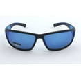 Python 11693 Sunglasses Matte Black/Blue - Walmart.com