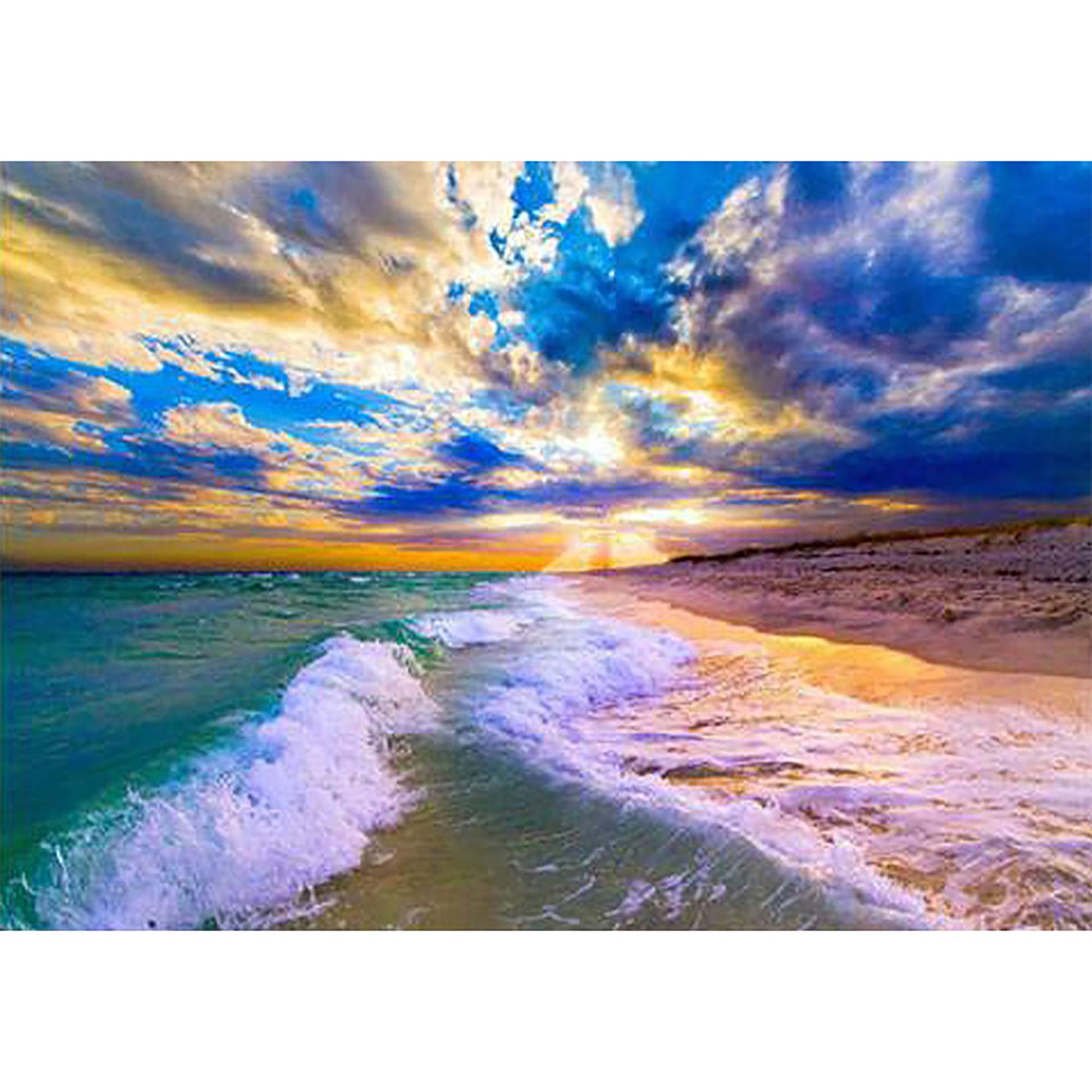 Beach Sunrise Drawing