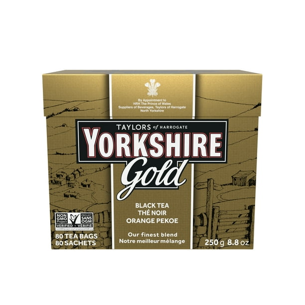 YORKSHIRE GOLD TEA 80 Bags, YORKSHIRE GOLD TEA BAG - Walmart.ca