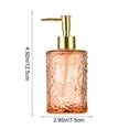 Partheme Affordable Portable Pump Style Liquid Soap Bottle, Glass ...